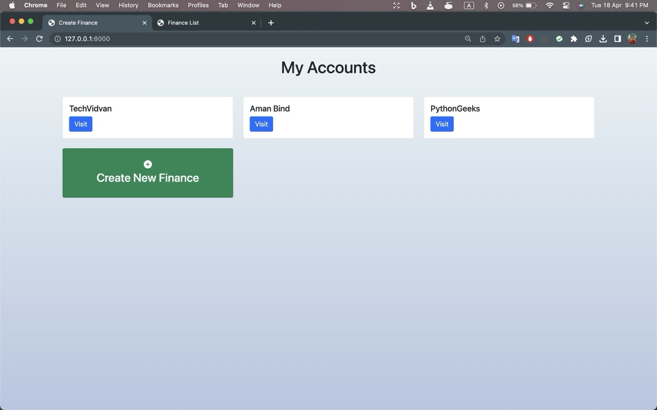 Expense Tracker - WebApp